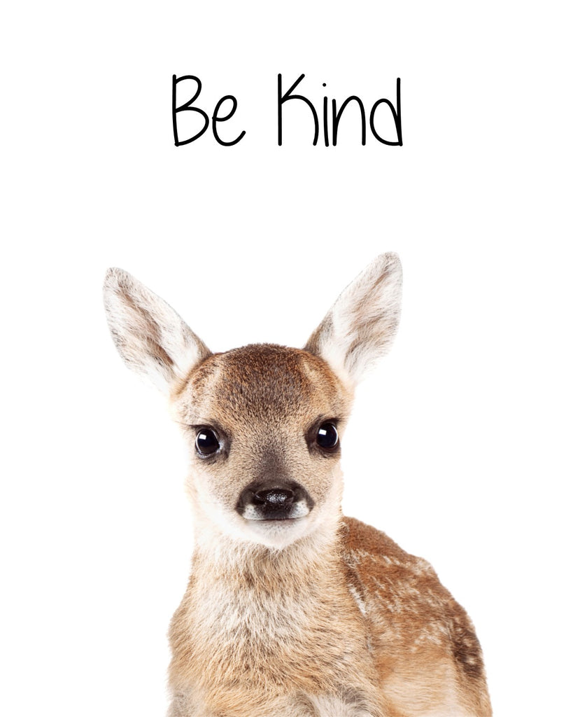 Woodland Nursery Art Set of 4 Prints - Stay Playful, Be Brave, Grow Wi ...