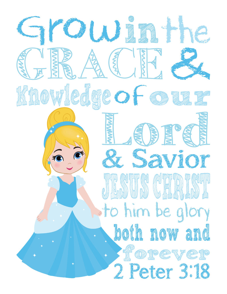 Instant Download Christian Princess Nursery Decor Wall Art Printables ...