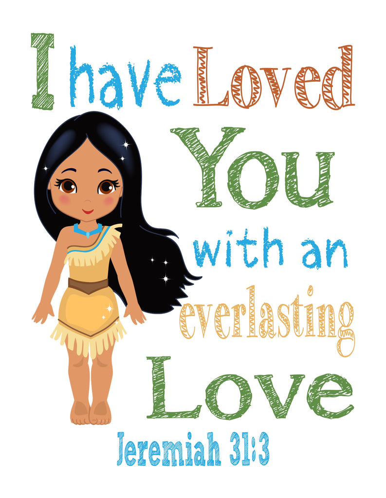 Instant Download Christian Princess Nursery Decor Wall Art Printables ...